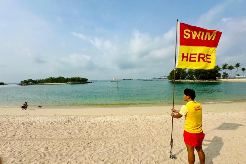 Sentosa’s Tanjong Beach reopens for water activities, marking end of ...