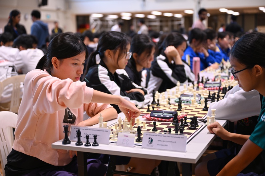 Teamwork key for Rafflesians at National Inter-School Chess ...