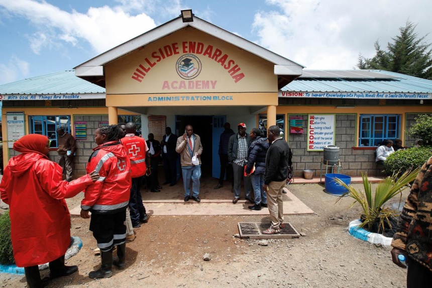 Fire tears through Kenya boarding school dormitory, killing 17 boys ...