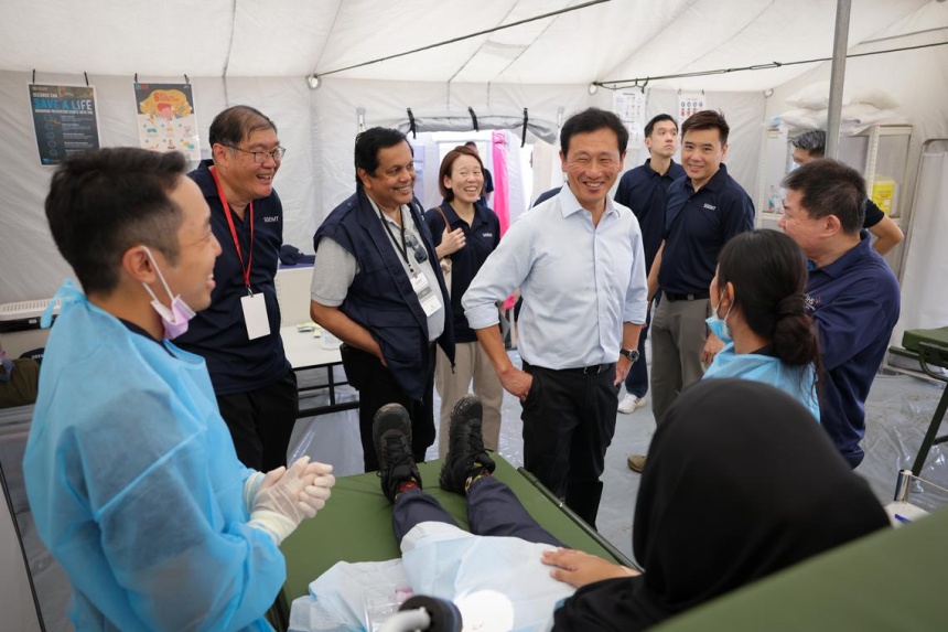 Saving lives in a disaster: Singapore sets up emergency medical team ...