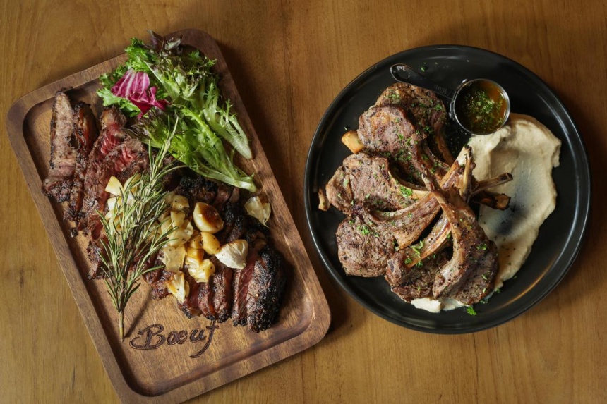 Meat on the menu: Restaurants beef up their offerings | The Straits Times