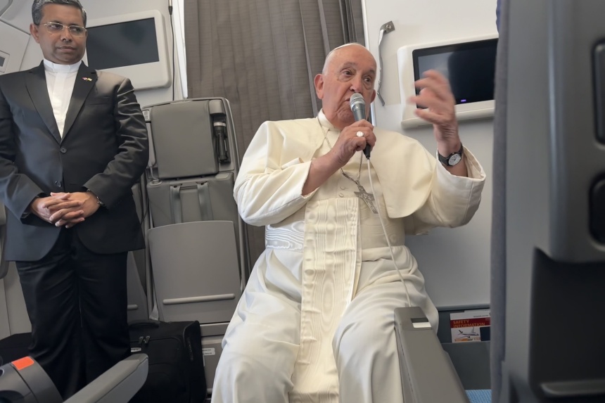 On flight home, Pope Francis speaks of Singapore as ‘New York of the ...