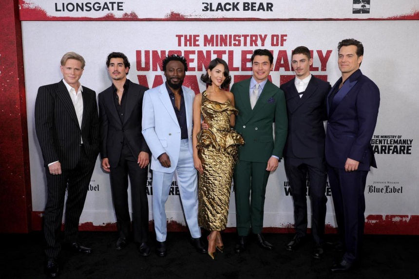 Actors Henry Cavill, Henry Golding had a blast on WWII comic caper with ...