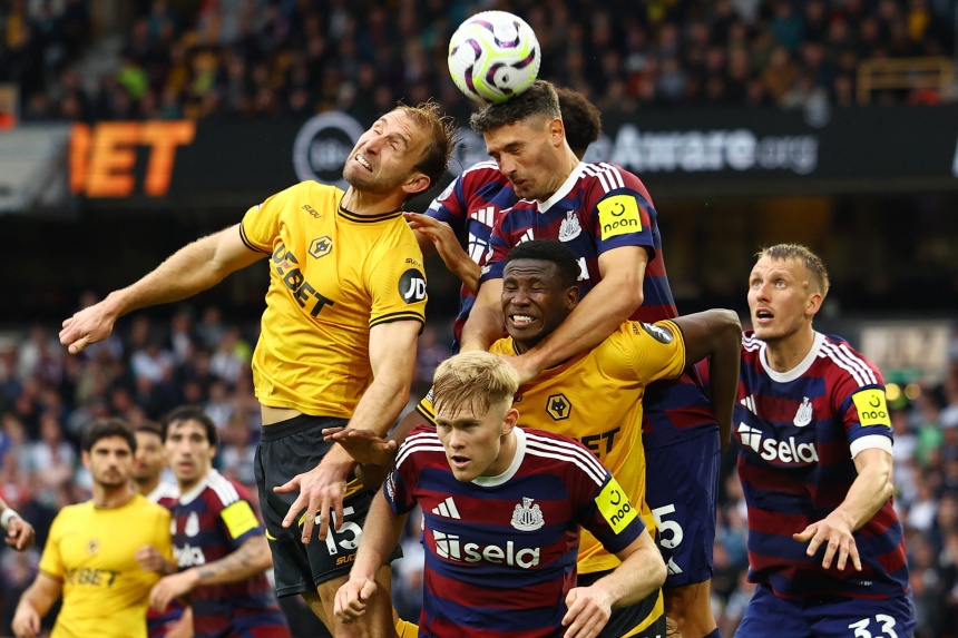 Newcastle’s long-range double stuns Wolves in 2-1 EPL comeback victory | The Straits Times