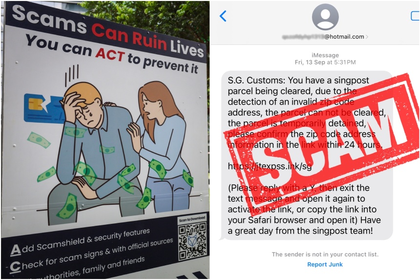 SM Lee warns of scam messages after receiving alerts purportedly from ...