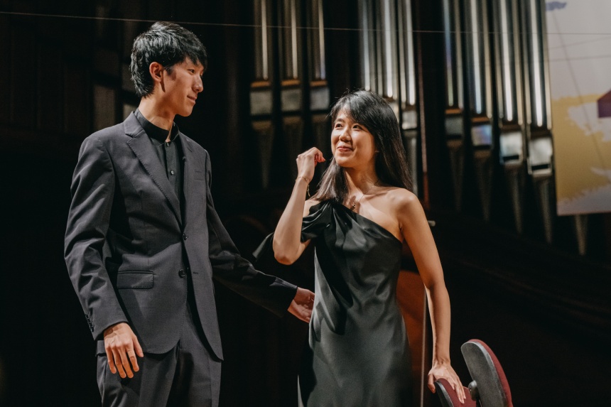 Healthy friendship led pianists Kate Liu and Eric Lu to full duo recital together | The Straits ...