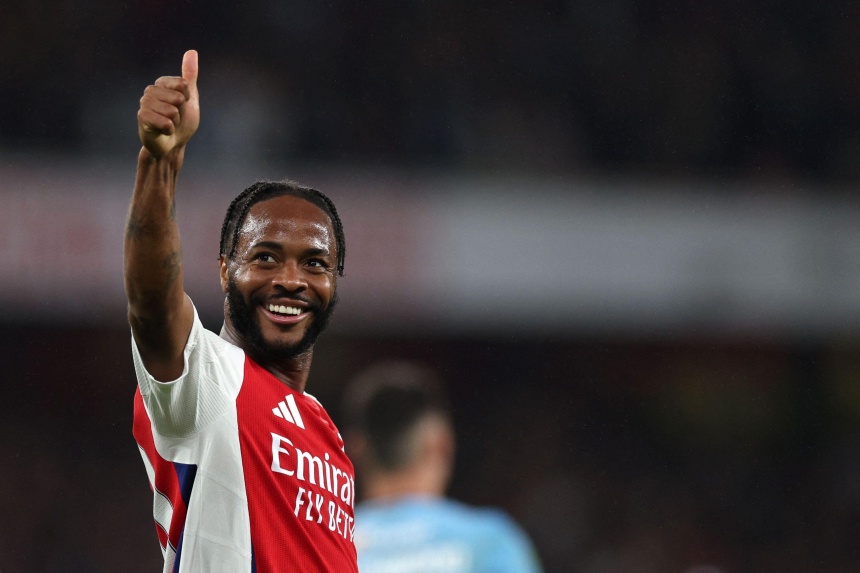 Veteran Raheem Sterling and teen Ethan Nwaneri shine for Arsenal in ...