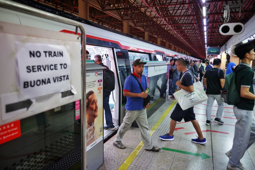 Train disruption on EWL to last several more days; SMRT aims to restore ...