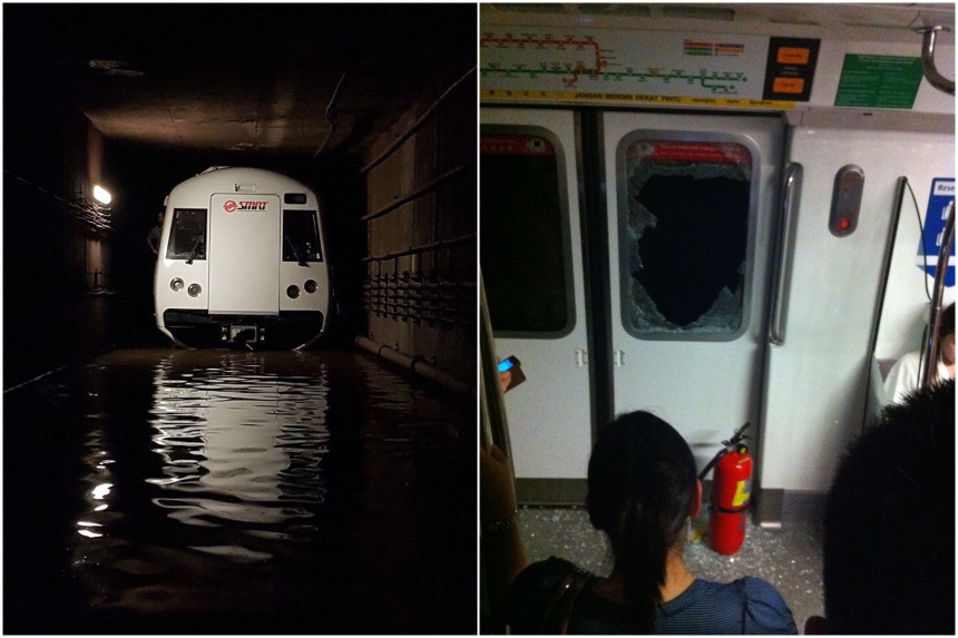 Water in tunnels, human error: Other major train service disruptions in ...