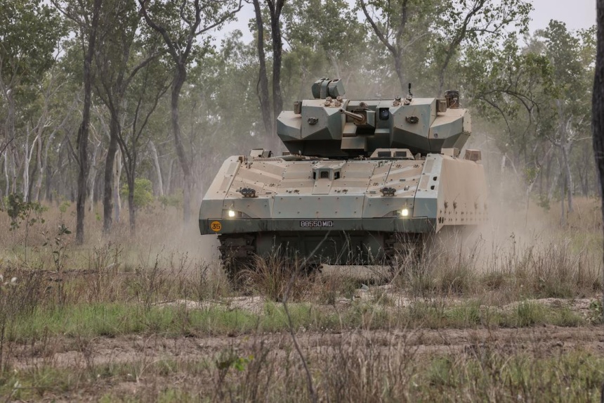 SAF soldiers, new war machines earn their stripes in Shoalwater Bay ...