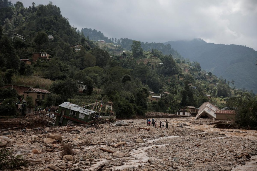 Nepal begins to assess damage after deadly rains, floods kill 192 | The ...