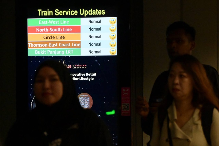East-West Line MRT services back to normal after 6-day disruption | The Straits Times