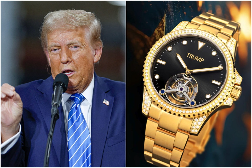 ‘That’s a lot of diamonds’: Donald Trump lends name to $128,800 watch ...