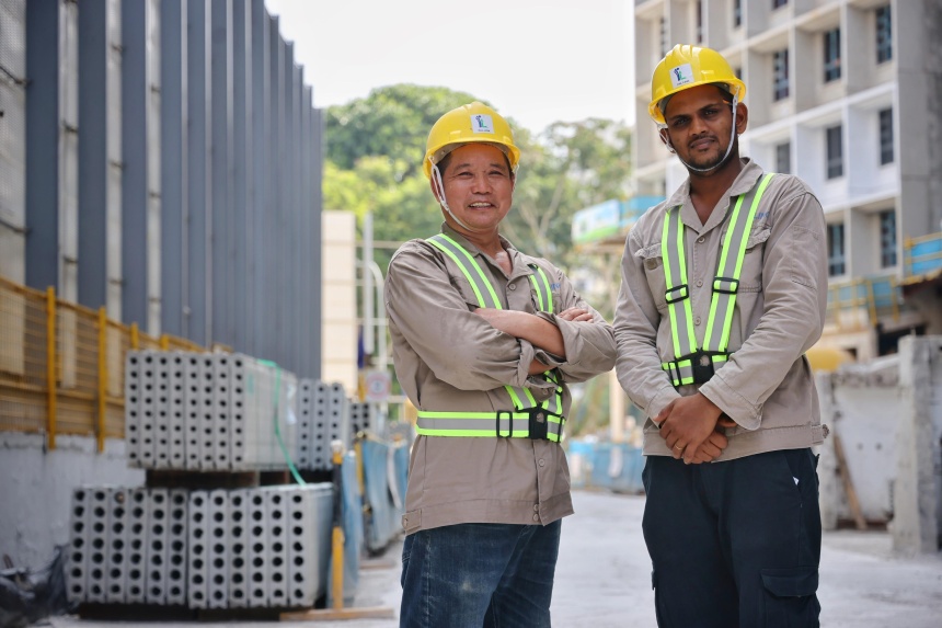 Building heat resilience: Helping construction workers adjust to S’pore’s sweltering weather ...