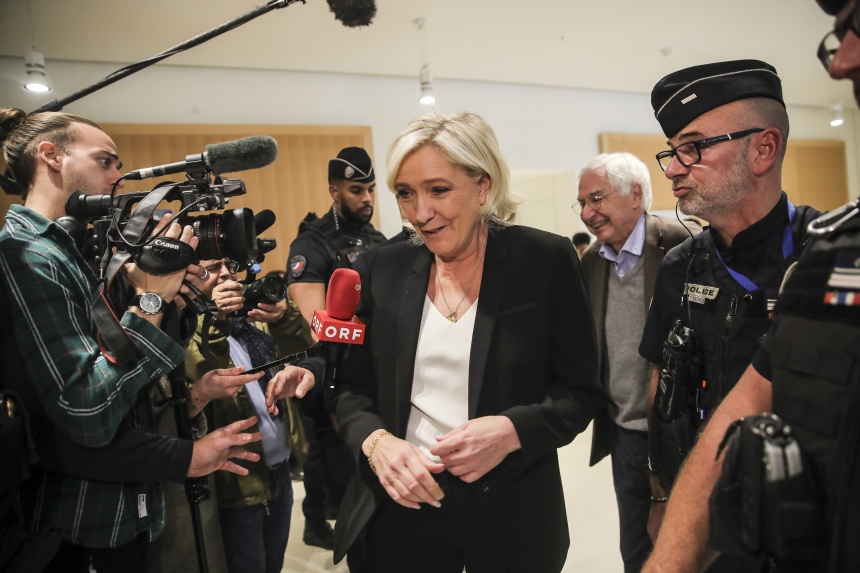 French far-right's Le Pen claims innocence in fake EU jobs trial | The ...