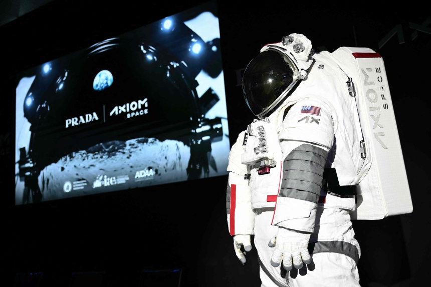 The astronaut wears Prada as Axiom unveils new spacesuit | The Straits Times