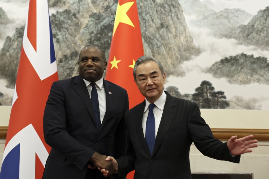 UK says foreign minister's meeting with Chinese counterpart was ...
