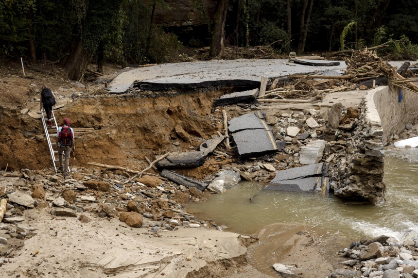 After Hurricane Helene’s damage, Appalachian Trail may need years to ...