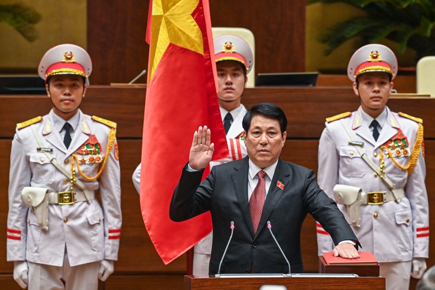 Vietnam Parliament elects army general Luong Cuong as President | The ...