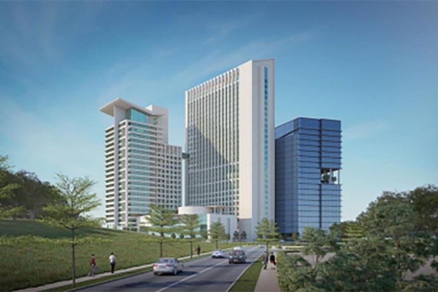 Construction of MOE building named after Goh Keng Swee in North Buona ...