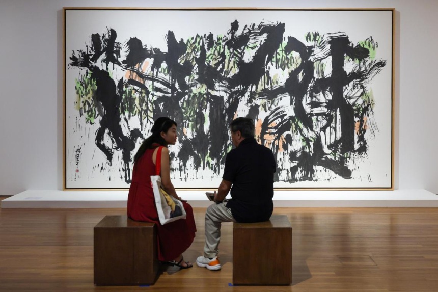 ‘Art has given me longevity’: Lim Tze Peng, 103, ebullient about National Gallery solo ...