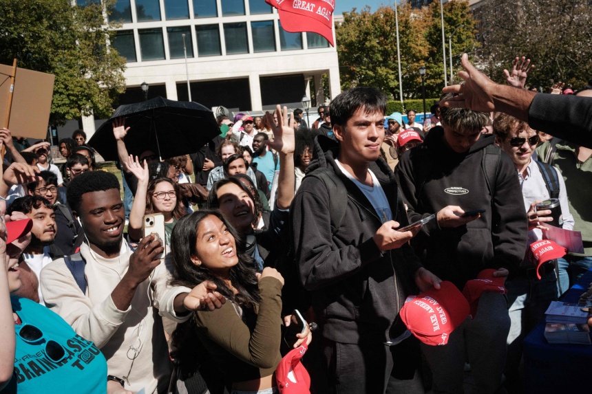 Split Gen Z: Gender divide grows in US youth vote | The Straits Times