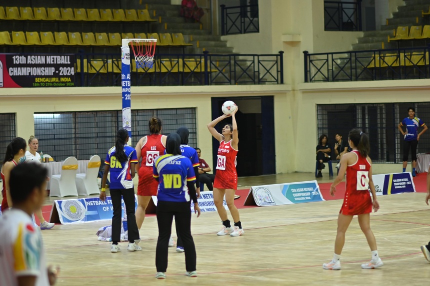 Singapore beat Malaysia 54-46 to reach Asian Netball Championship final ...
