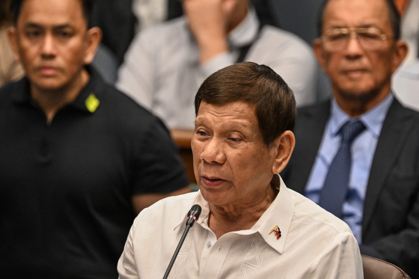 Former Philippine president Duterte confirms existence of ‘death squad ...