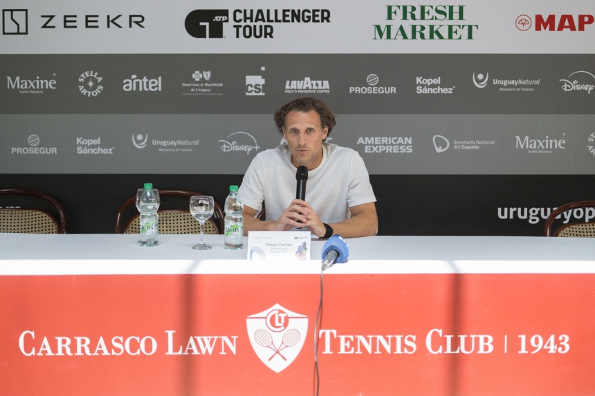 ‘Like a little boy’: Uruguay’s Diego Forlan on his pro tennis debut ...