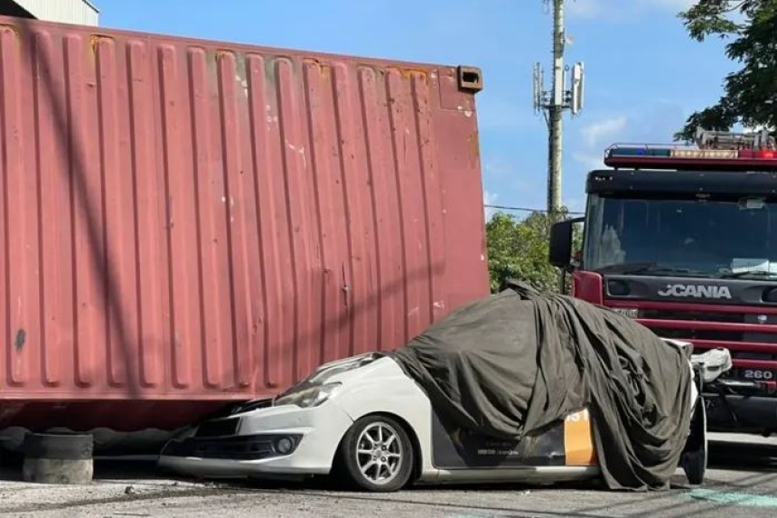 Penang woman crushed to death by container called mother with dying ...
