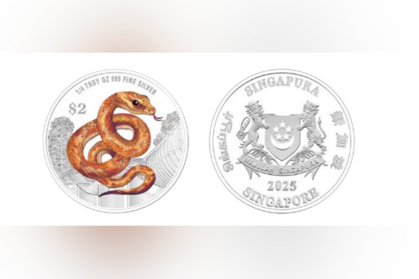 MAS unveils coins for Year of the Snake, collectors can place advance ...