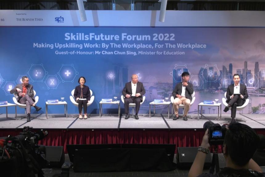 SkillsFuture Forum kicks off skills upgrading festival | The Straits Times