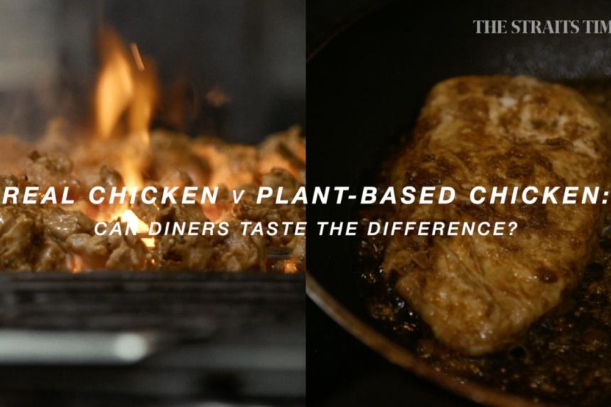 Can diners tell plant-based chicken from the real thing? | The Straits ...