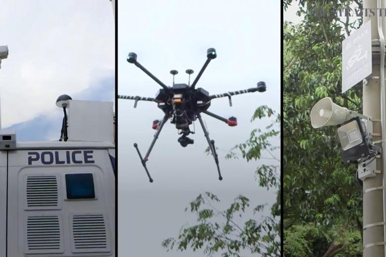 Sky's the limit as new high-tech police devices keep an eye on New Year ...