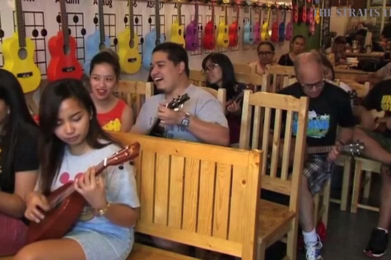Ukulele cafe hits a high note with customers | The Straits Times
