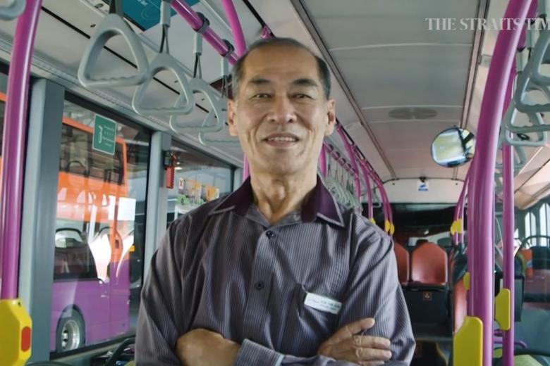 Retiring bus driver marvels at tech changes in Singapore over 50 years ...