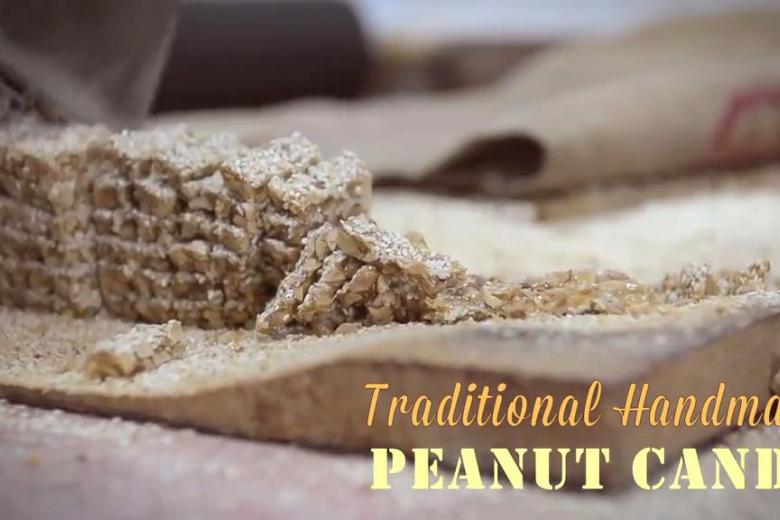 Making traditional peanut candy from scratch | The Straits Times