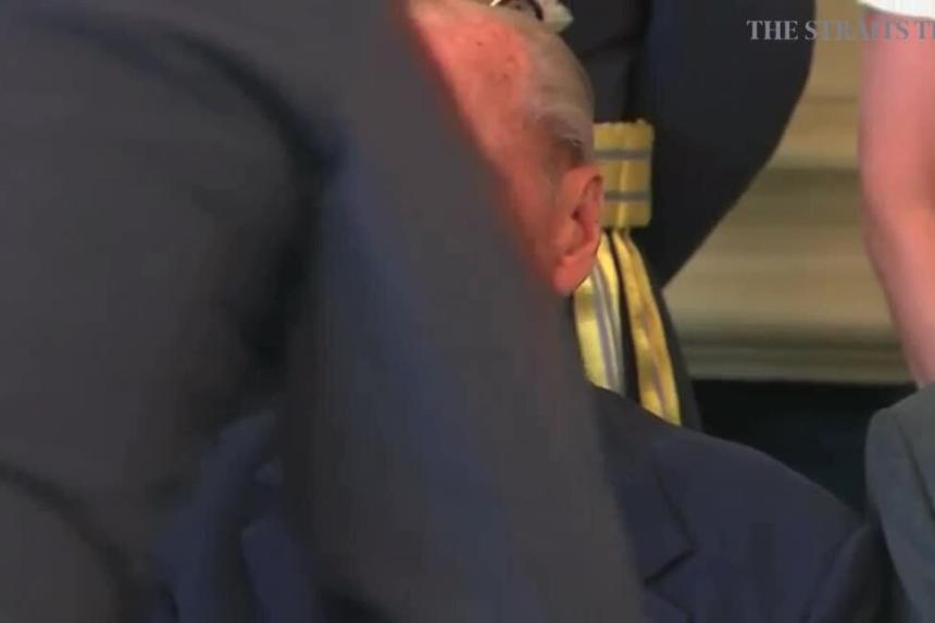 Britain's Prince Philip caught on camera swearing at photographer | The ...