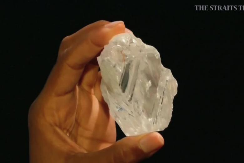 World's biggest rough diamond to be auctioned in London | The Straits Times