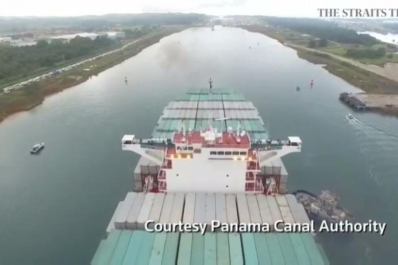 Panama opens expanded canal to newer, bigger ships | The Straits Times