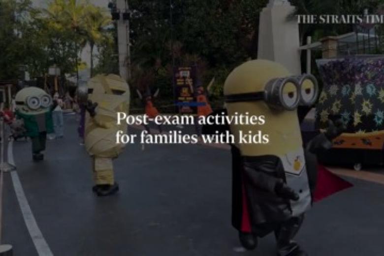 7 new kid-friendly post-exams activities for families | The Straits Times