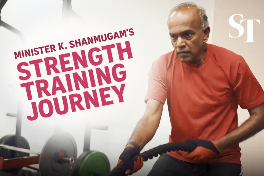 Heavy lifting: Minister K. Shanmugam on strength training in his 60s ...