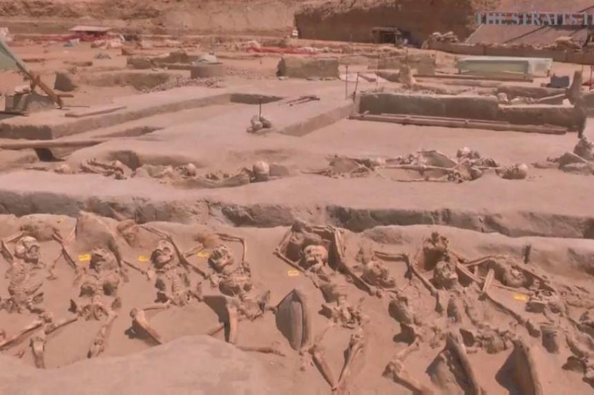 Ancient mass grave in Greece a mystery | The Straits Times