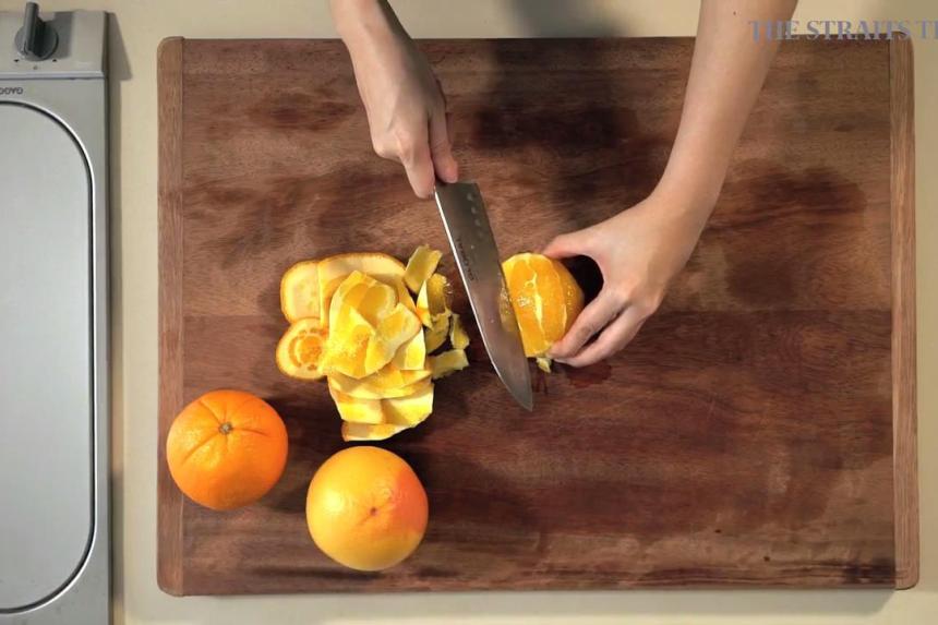 Basic Kitchen Tips: How to segment an orange | The Straits Times