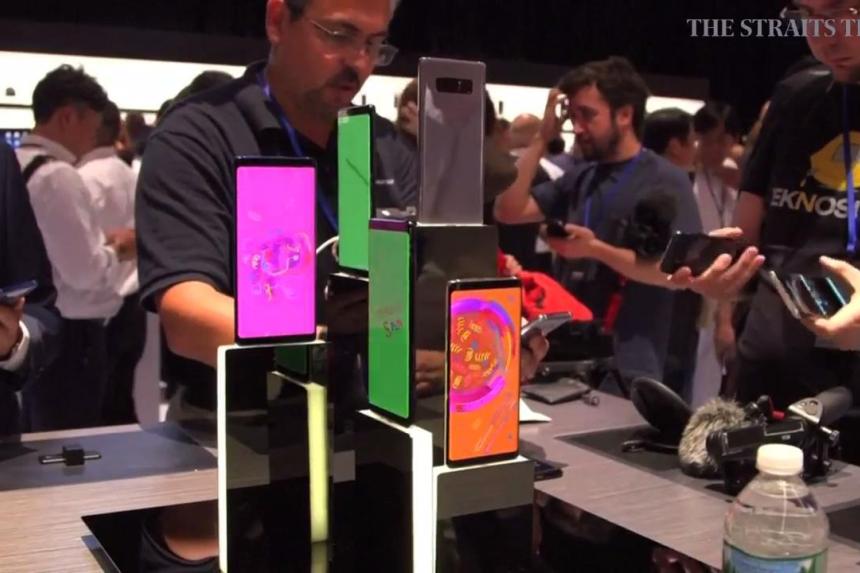 Samsung launches Galaxy Note8 phablet with dual rear cameras and ...