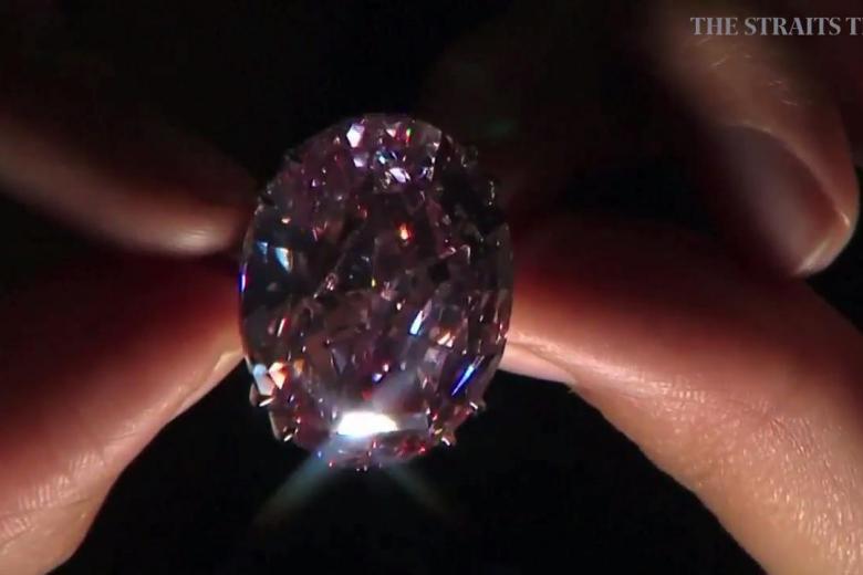 S$84 million 'Pink Star' diamond goes back on sale next month | The ...