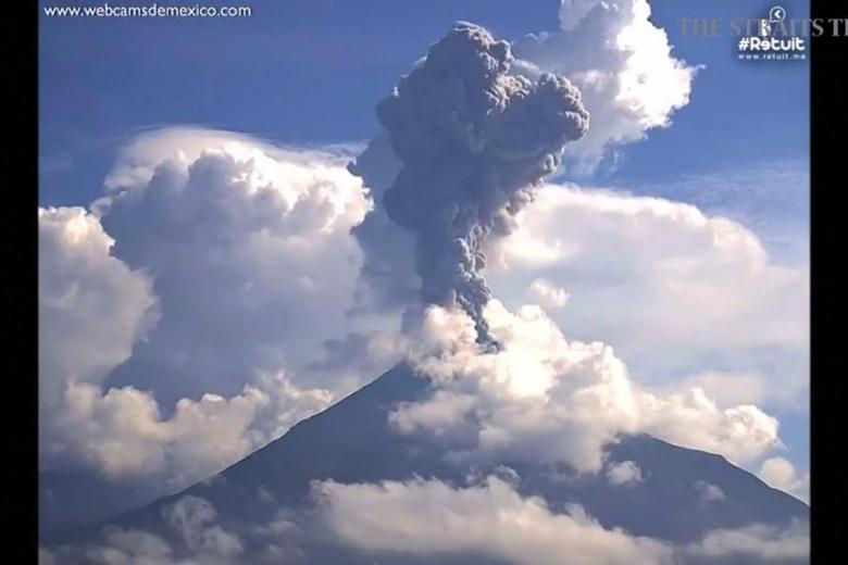 Mexico's Colima Volcano erupts | The Straits Times