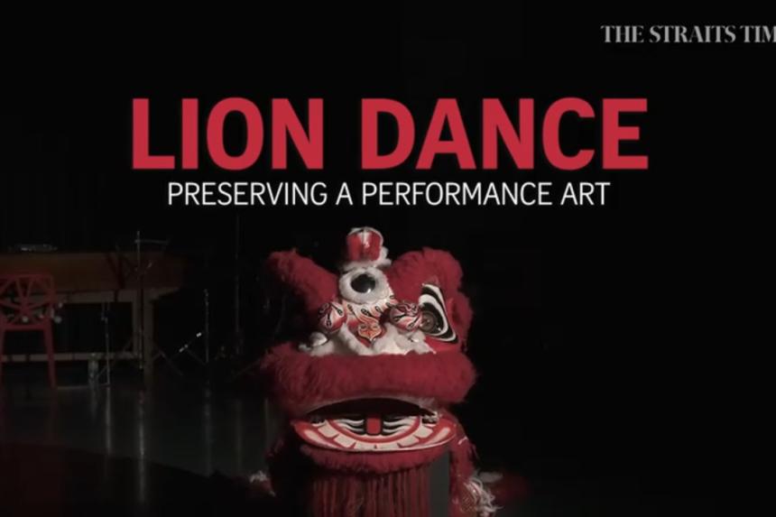 Lion dance troupes in S’pore hard-pressed to interest the young in ...