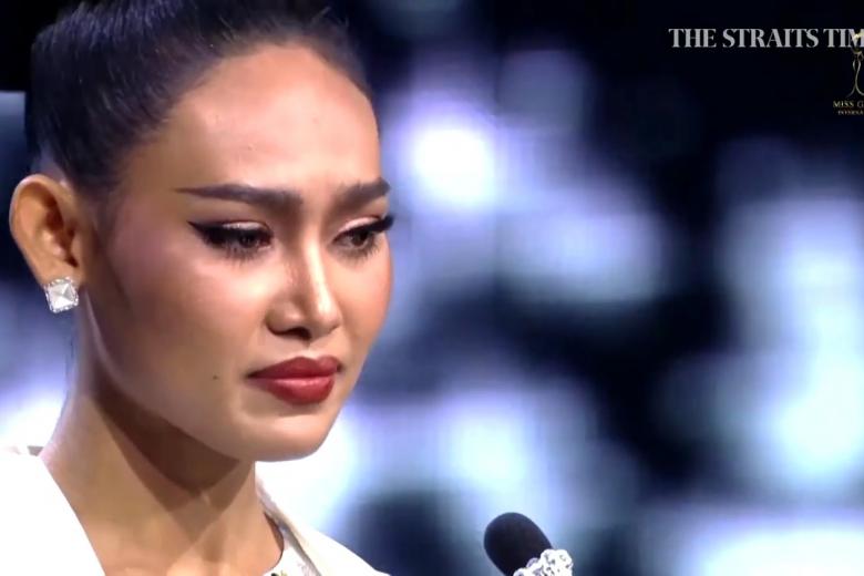 Myanmar beauty queen speaks out against military coup | The Straits Times
