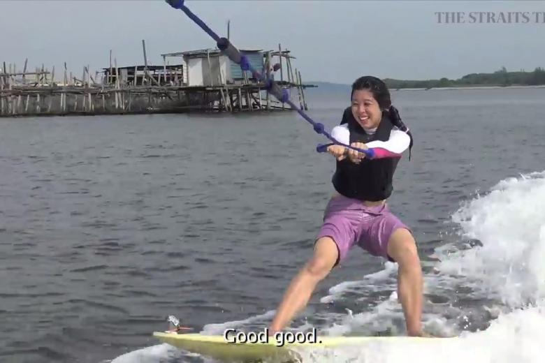 Bridget's Adventures: I had to let go to get on board with wakesurfing ...